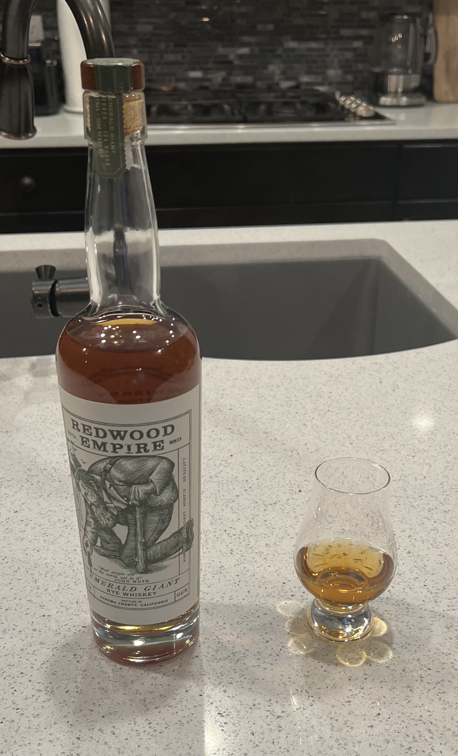 Redwood Empire Emerald Giant Rye Whiskey – Dustin Dortch